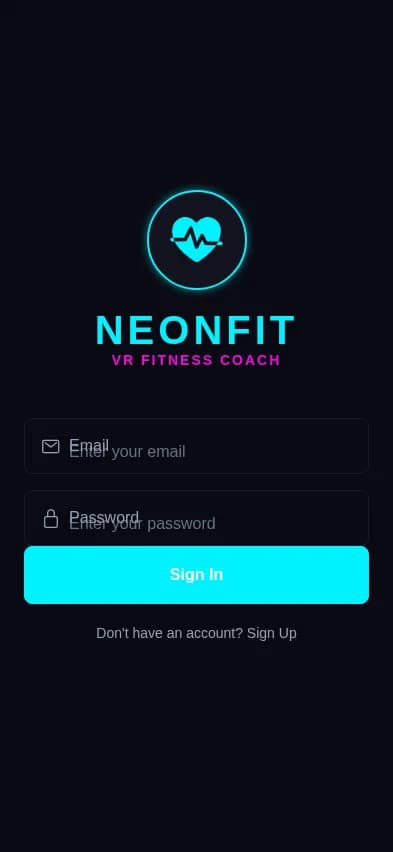 NeonFit VR Coach