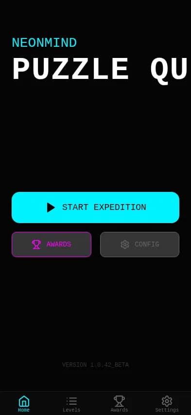 NeonMind Puzzle Quest