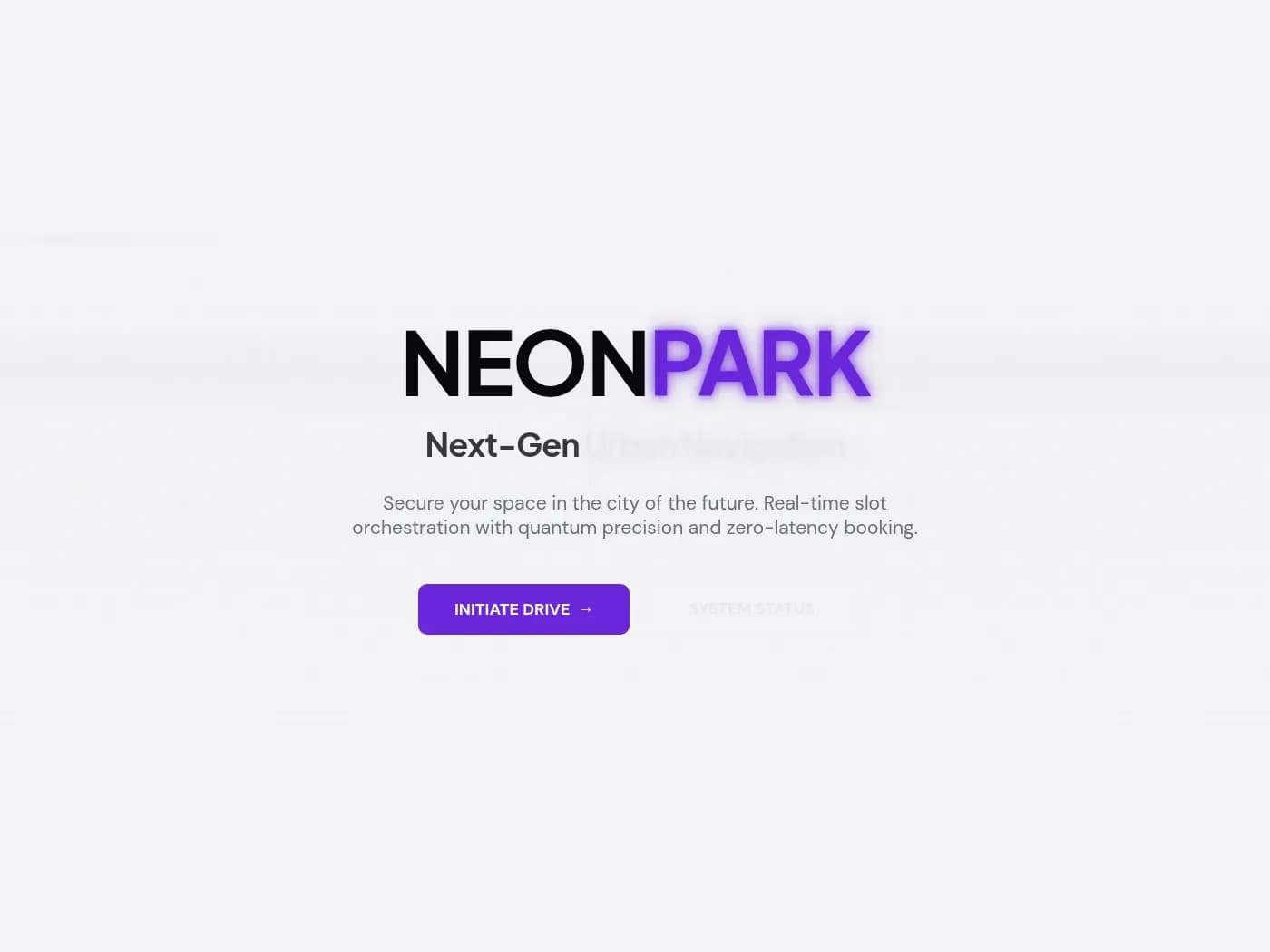 NeonPark Dashboard