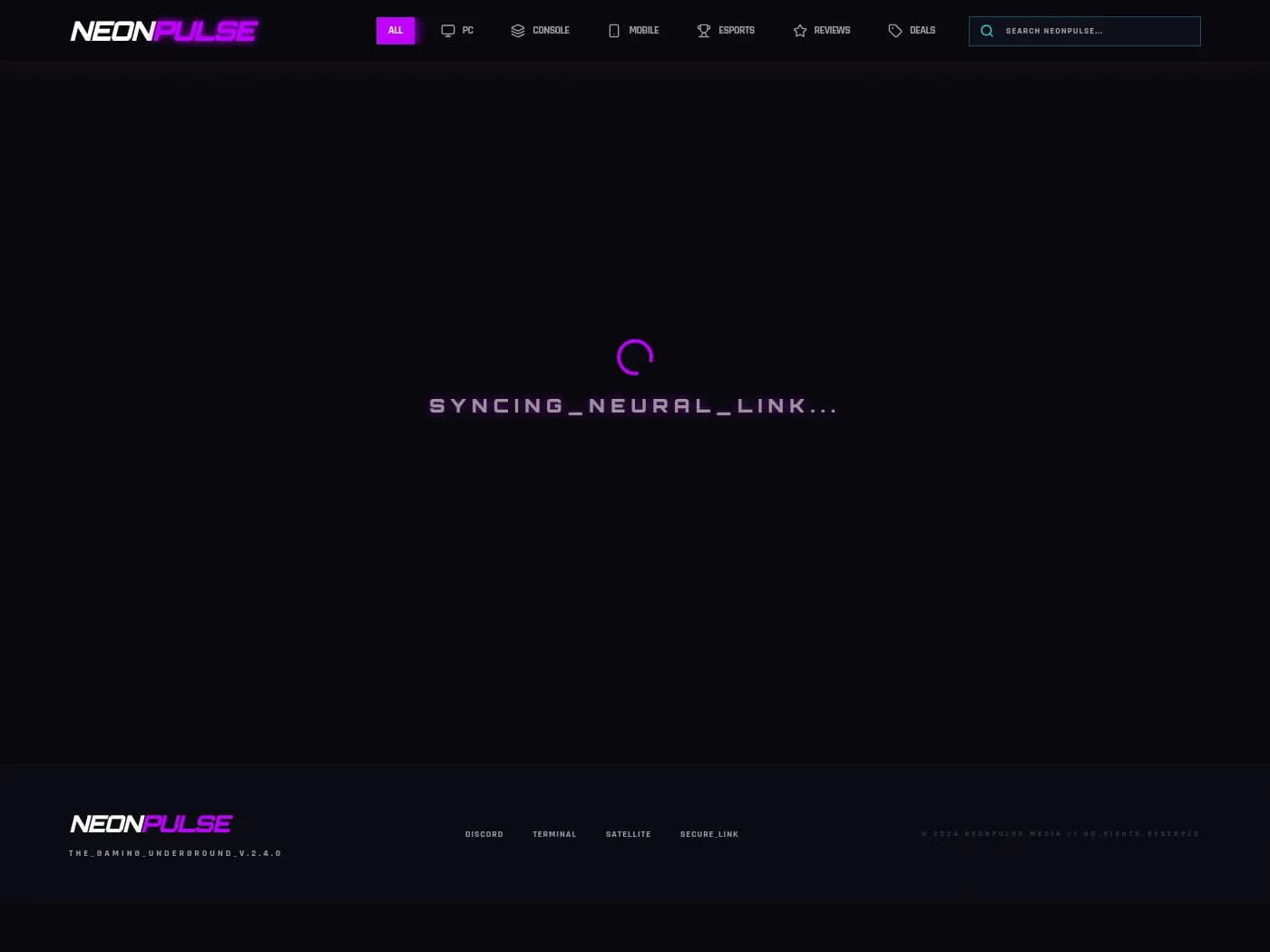 NeonPulse Gaming News