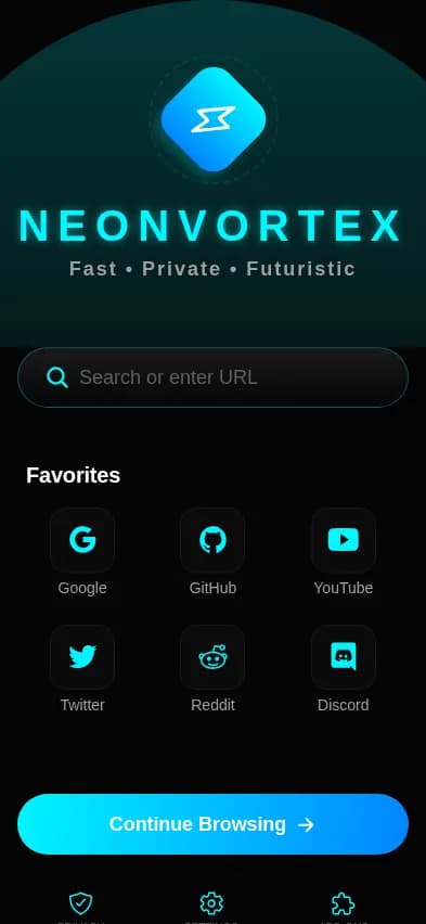NeonVortex Browser