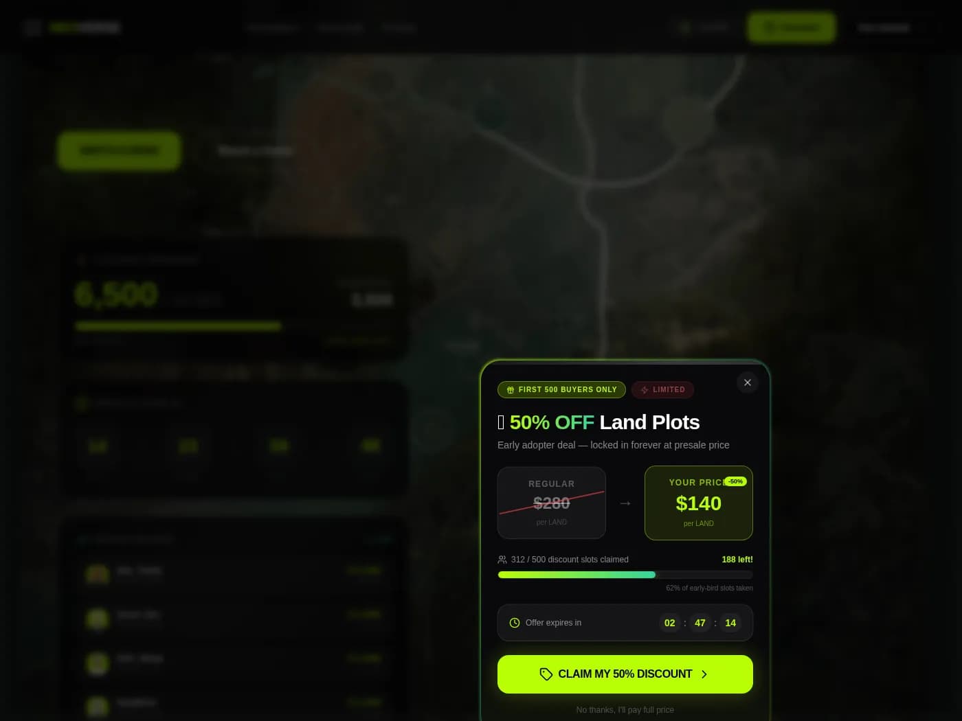 Neoverse Land Presale