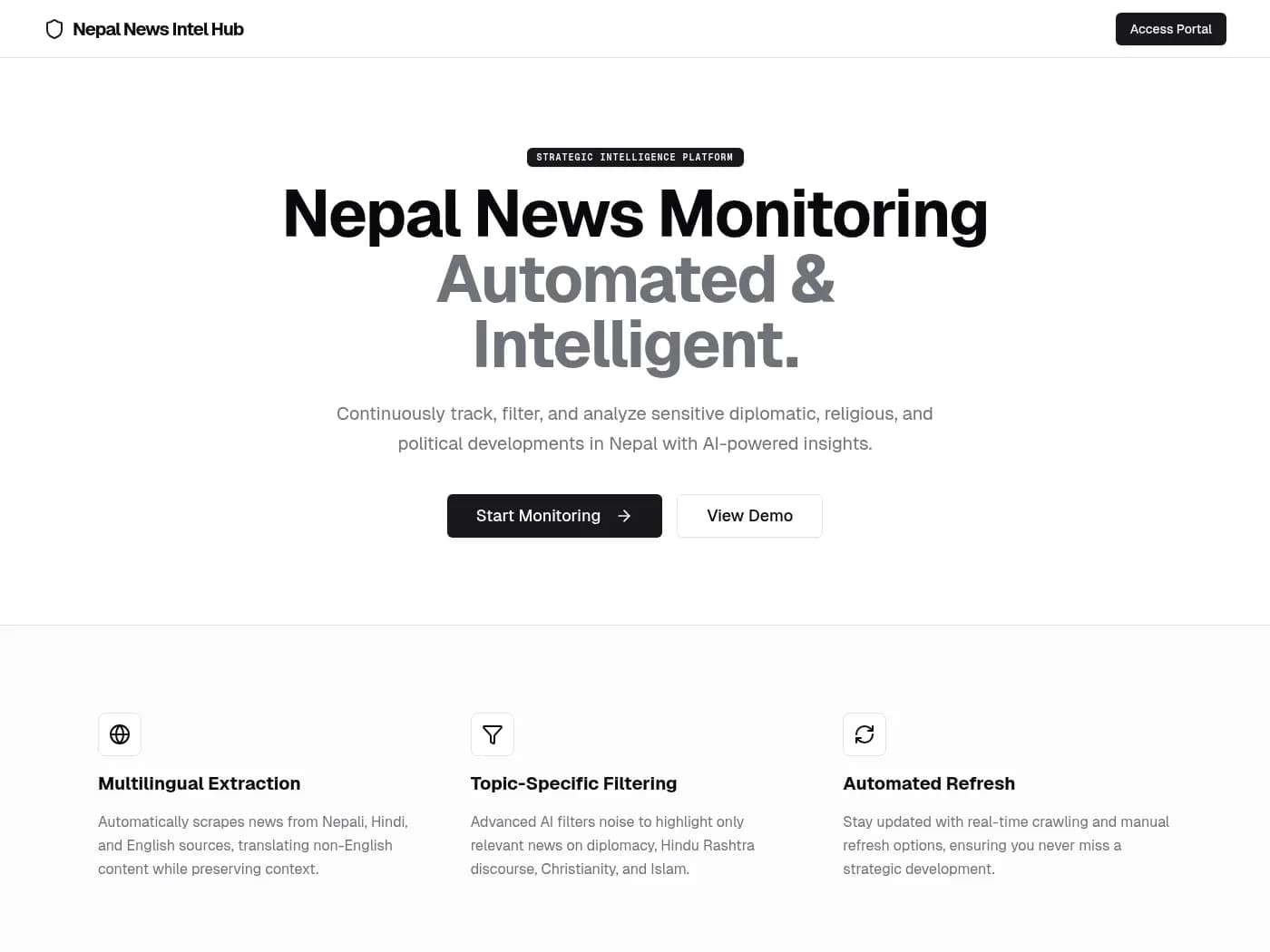 Nepal News Intel Hub