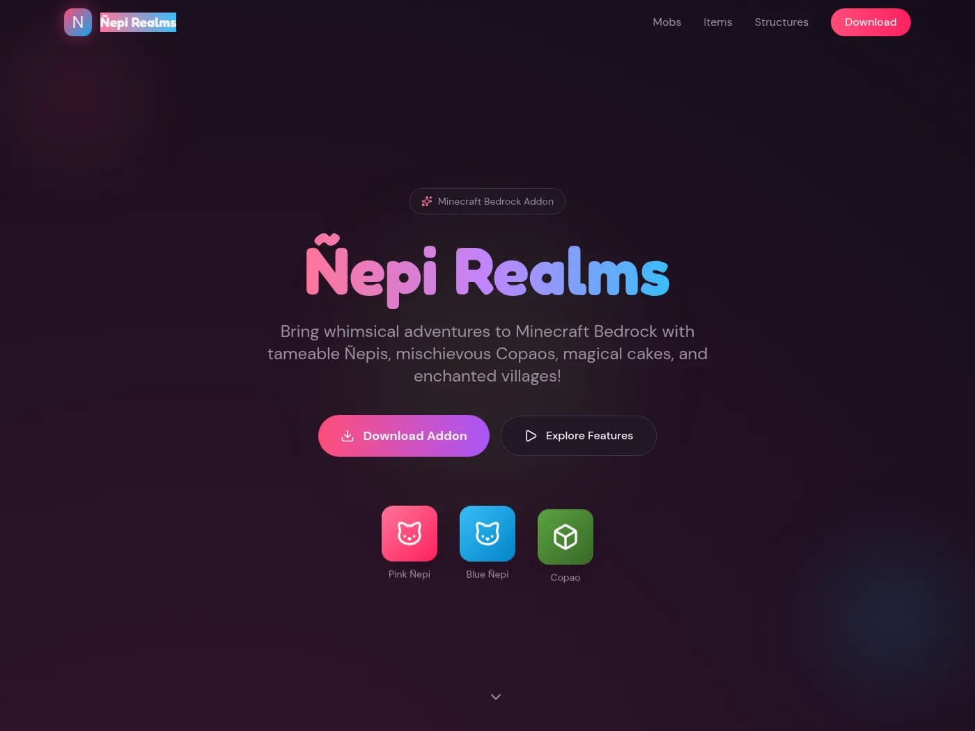Ñepi Realms Addon