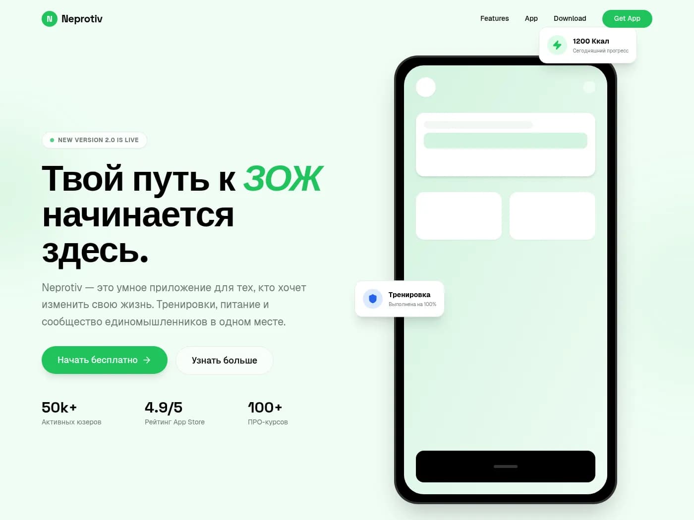 Neprotiv Promo Website
