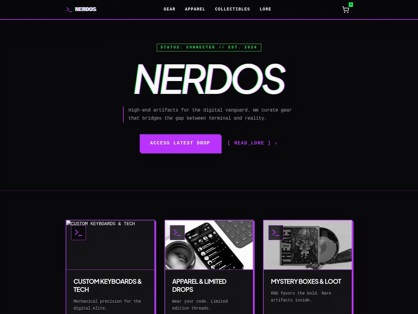 Nerdos Cyber Shop