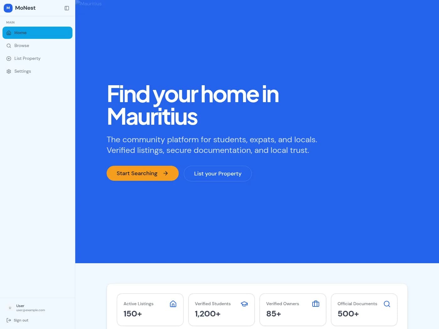 NestMU Home Finder