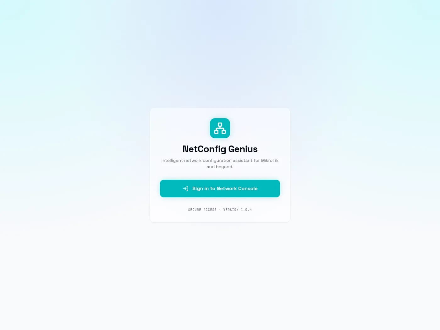 NetConfig Genius