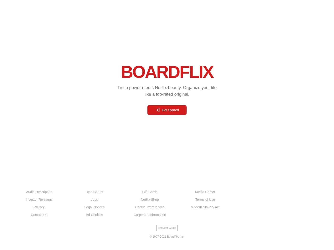 Netflix Board Manager