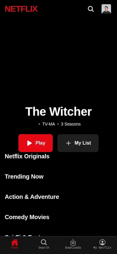 StreamFlix Clone