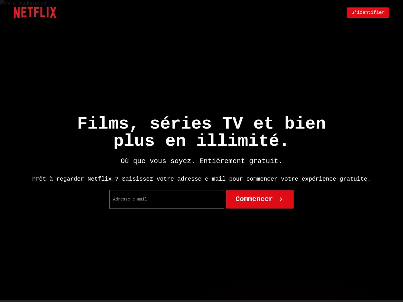 Netflix Clone Web App