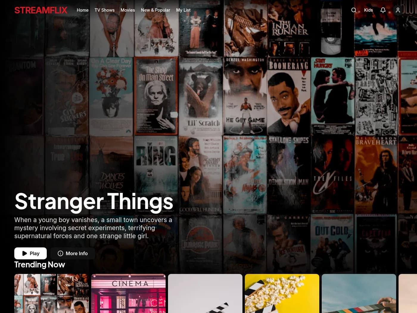 StreamFlix Clone