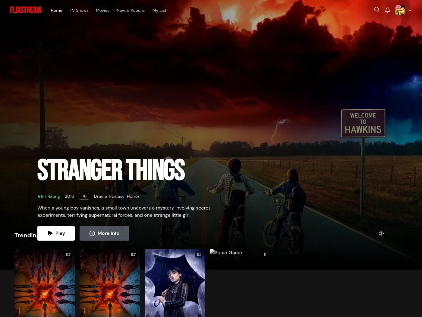 FlixStream Clone