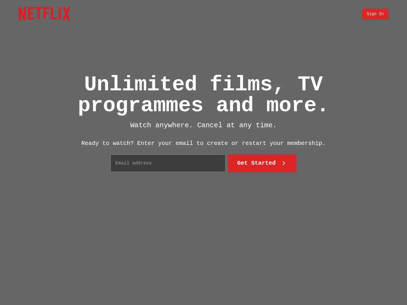 MovieStream Clone