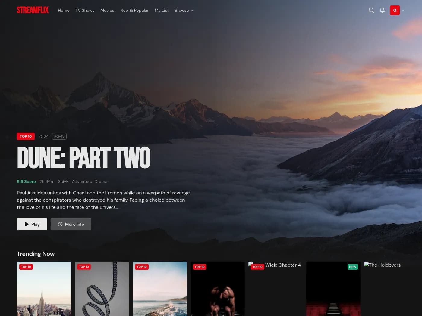 Netflix Clone No Login