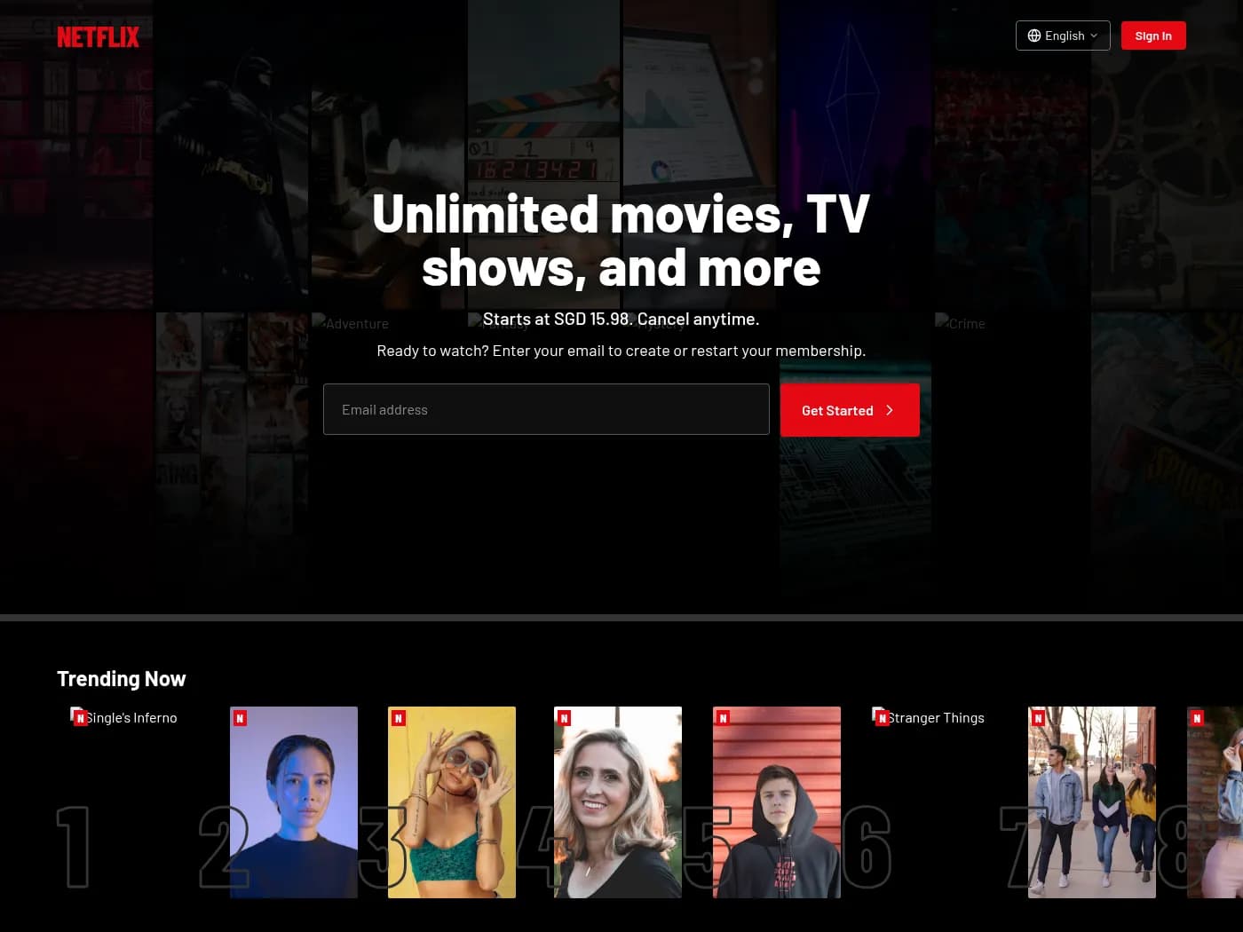 StreamFlix Web Clone