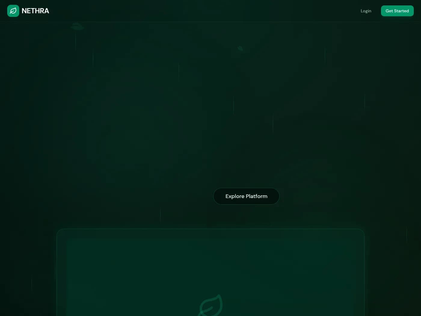 NETHRA Agri Intelligence Platform