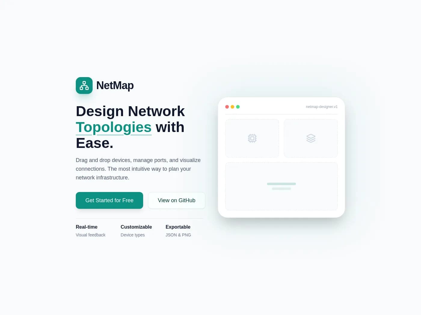 NetMap Designer