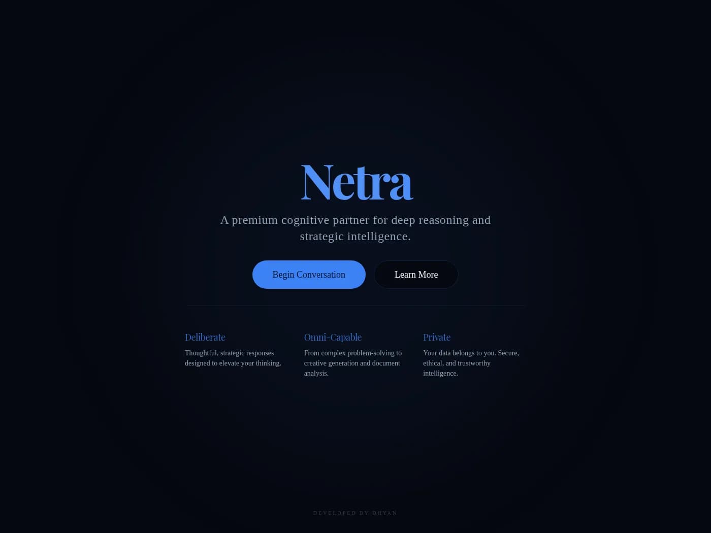 Netra AI Platform
