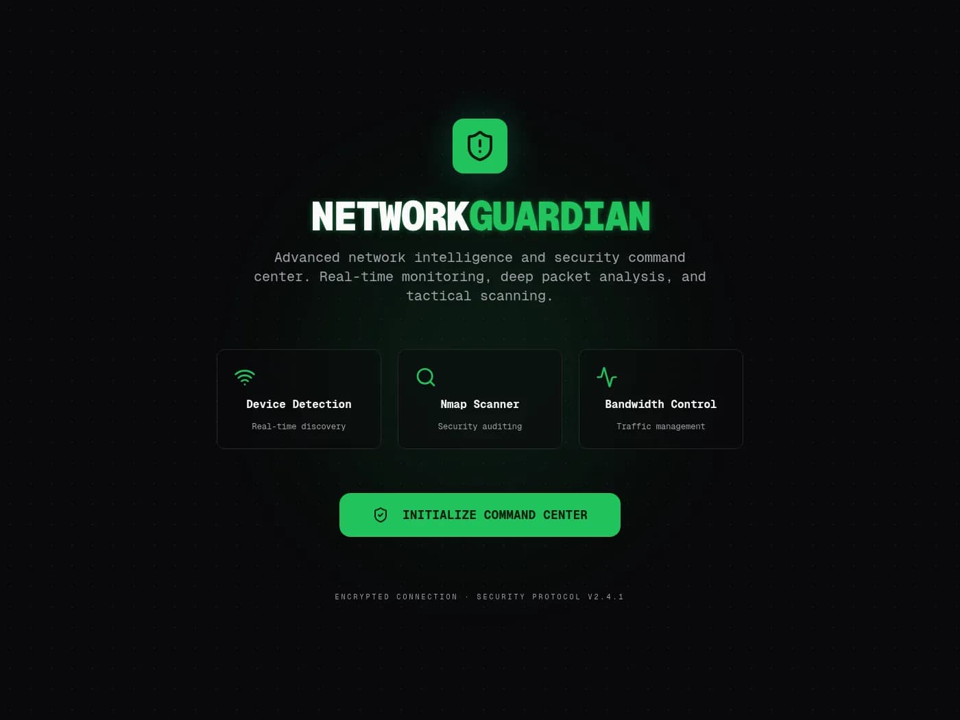 Network Guardian Dashboard
