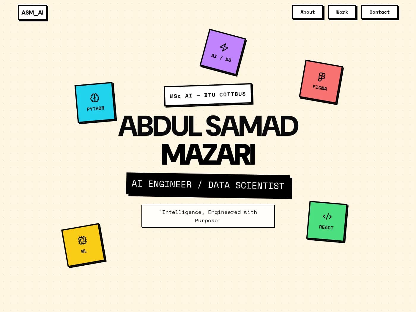 Abdul Samad Portfolio