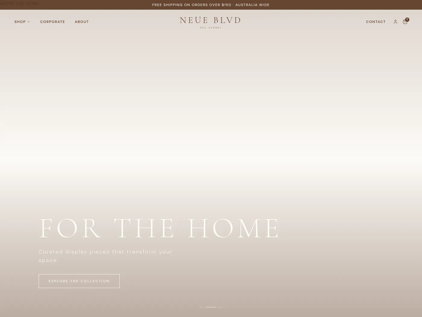 Neue Blvd Gallery Site
