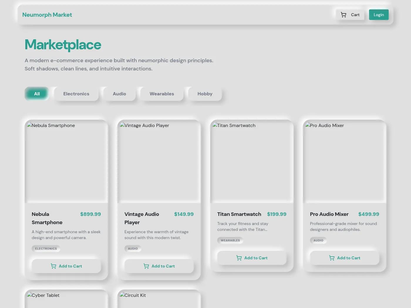 Neumorph Market