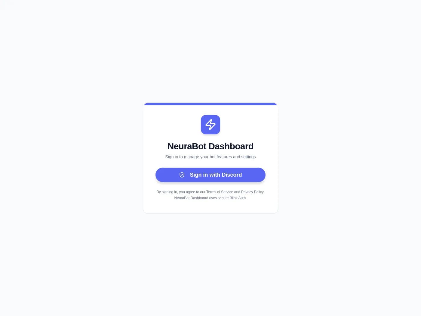 NeuraBot Dashboard