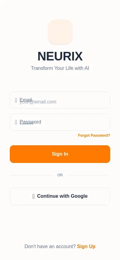 NEURIX – AI Life Engine