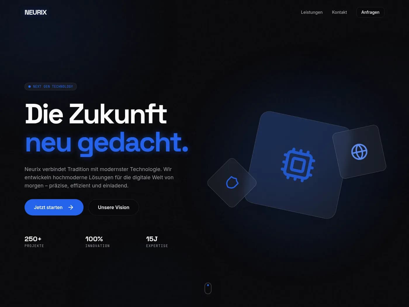 Neurix One-Page Web
