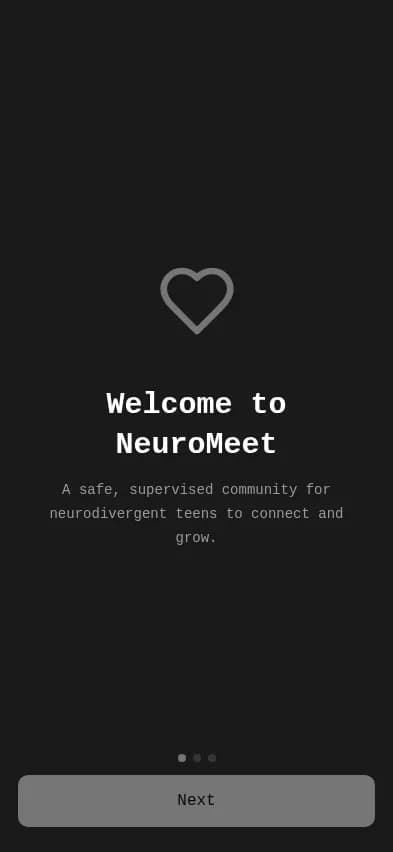 NeuroMeet Secure Chat