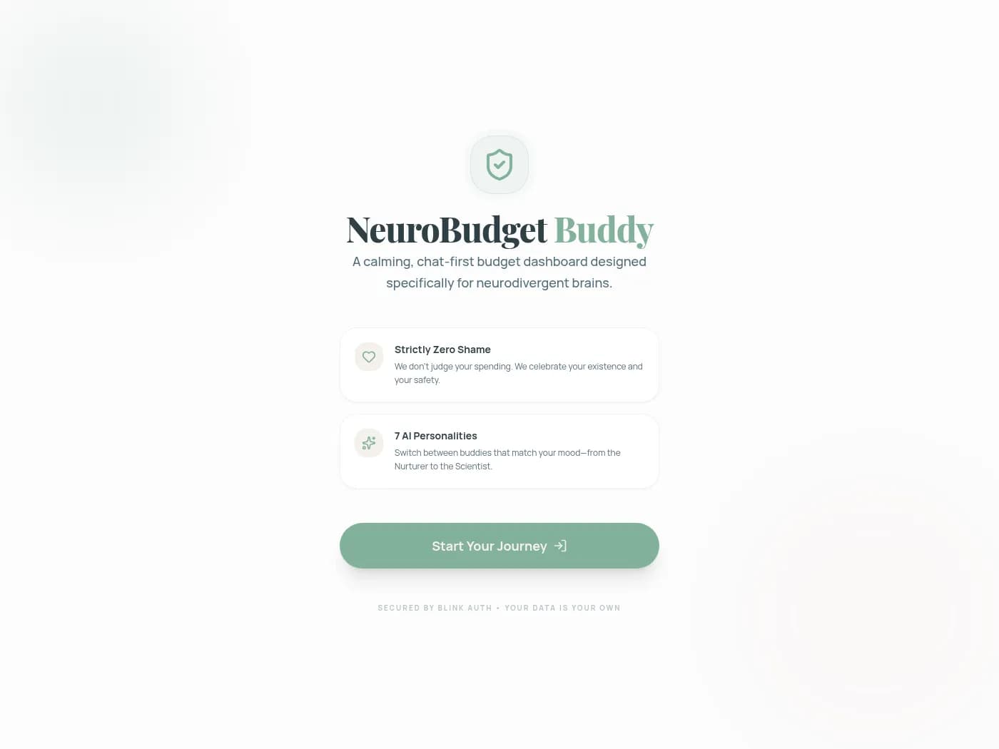 NeuroBudget Buddy