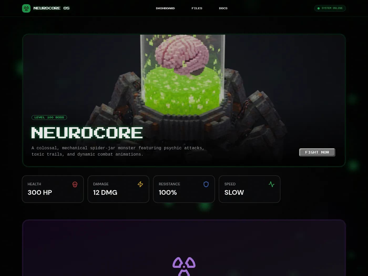 Neurocore Boss Mod