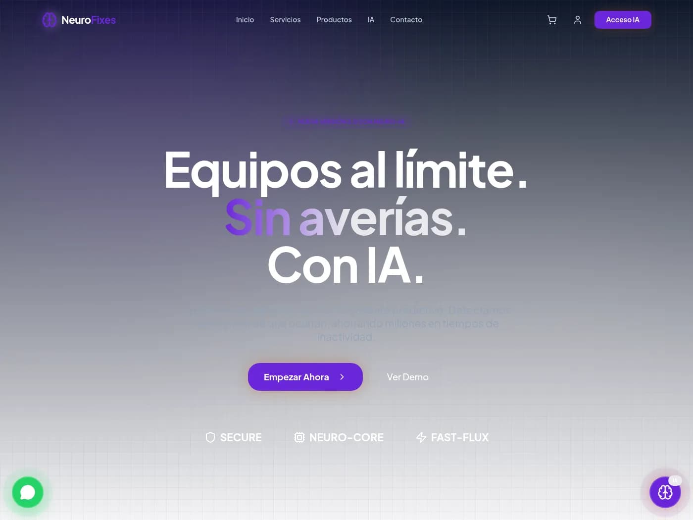 NeuroFixes Web Refresh
