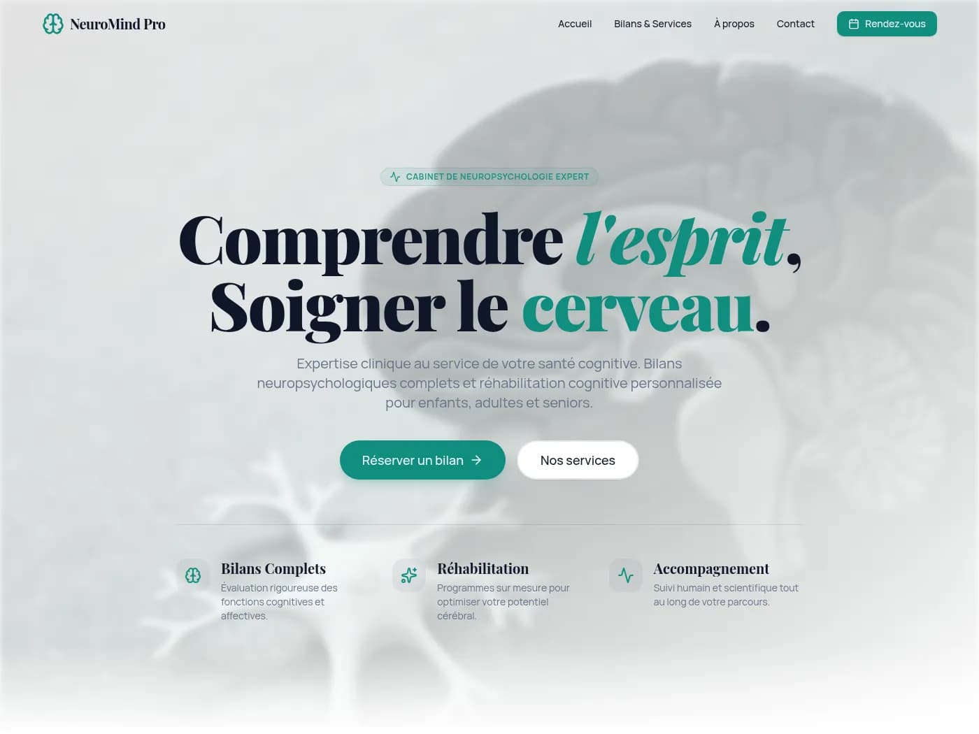 NeuroMind Pro Site