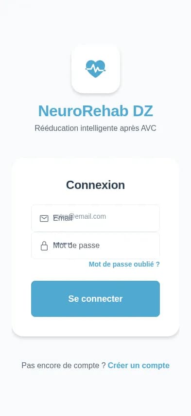NeuroRehab DZ Mobile