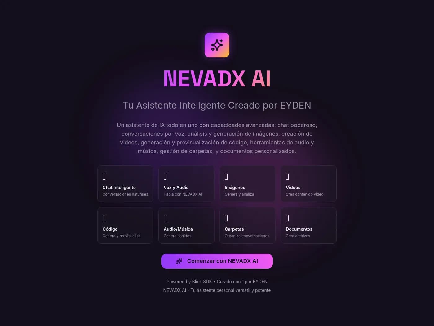 Nevadx AI Assistant