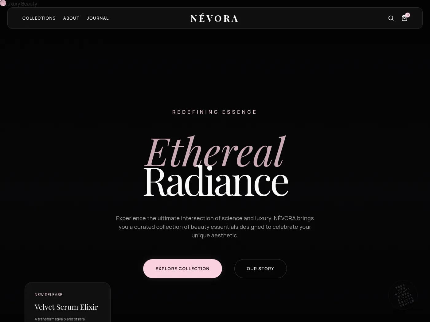 NÉVORA Luxury Landing