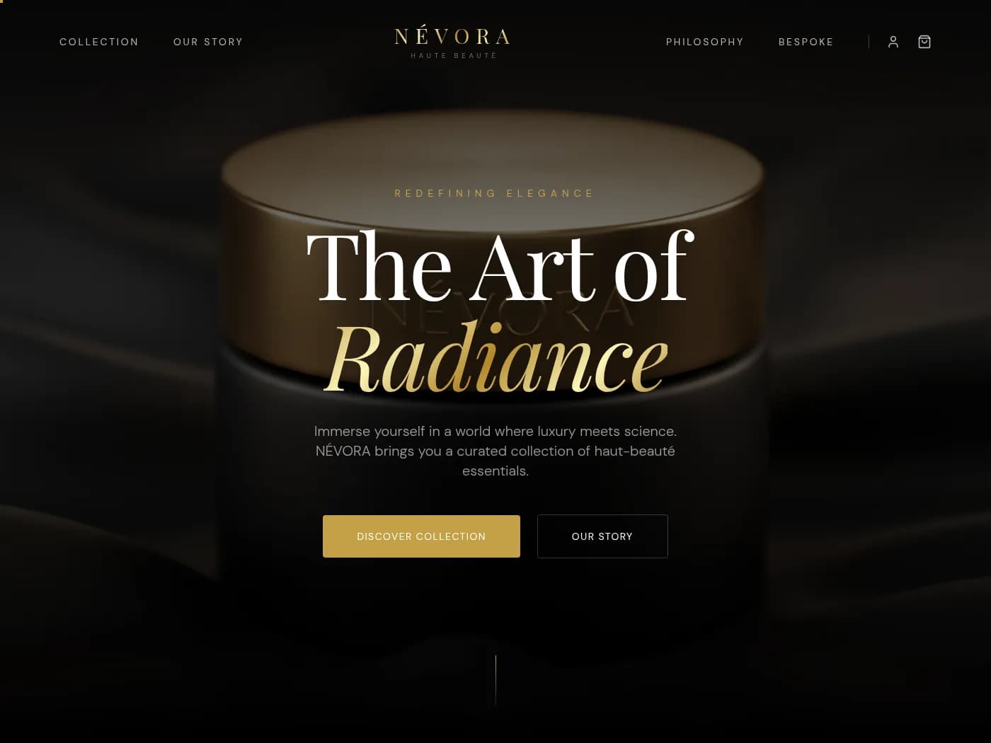 NÉVORA Luxury Landing