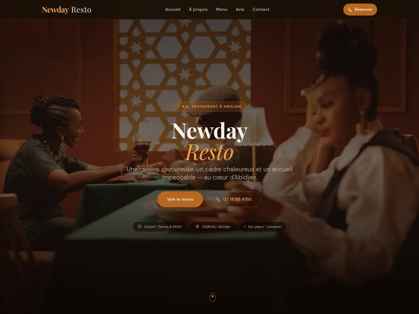Newday Resto Web