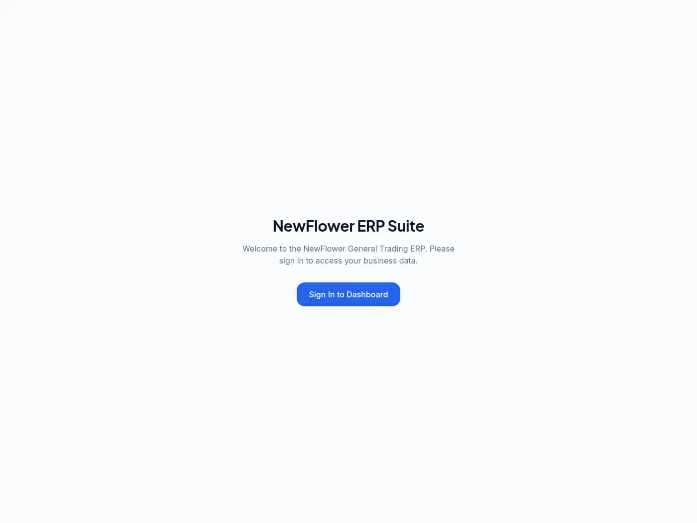 NewFlower ERP Suite