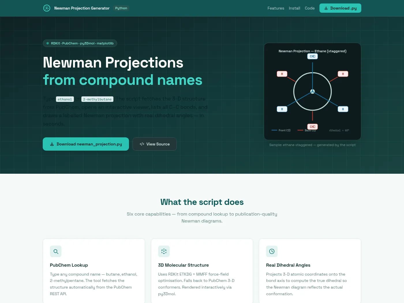 Newman Progen Python