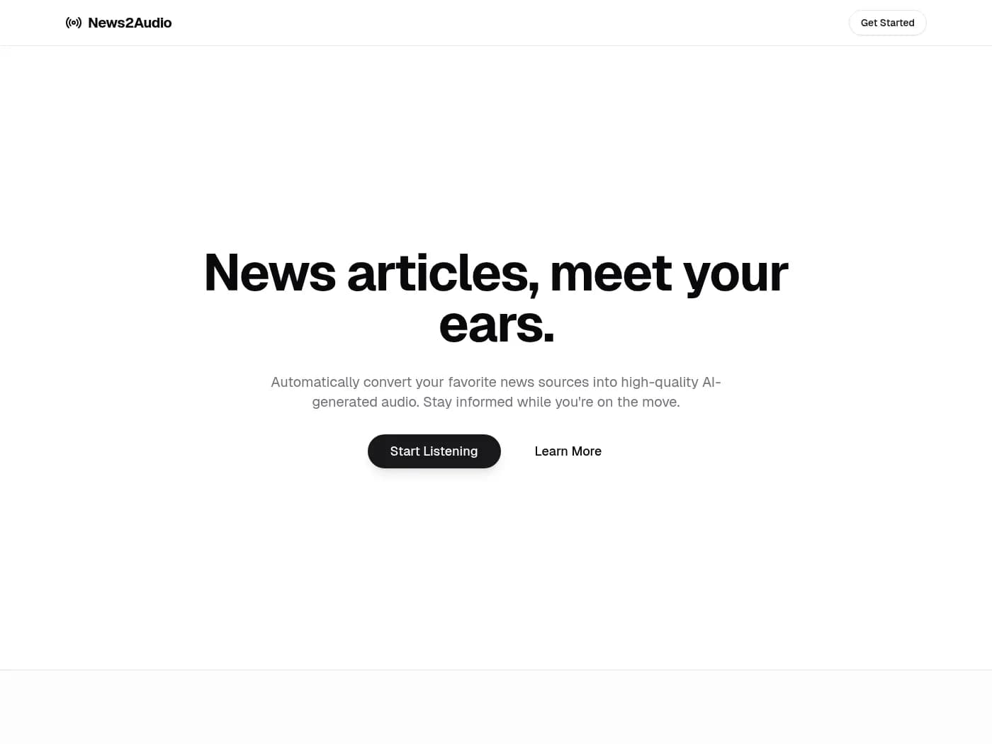 News2Audio AI Workflow