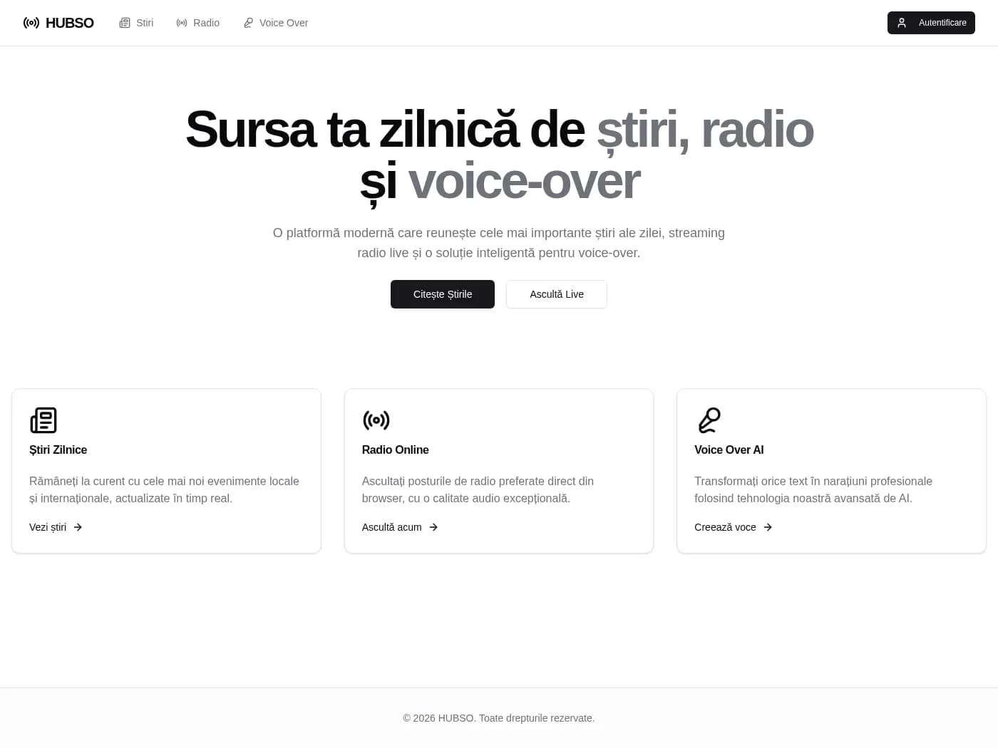 Daily News & Radio Hub
