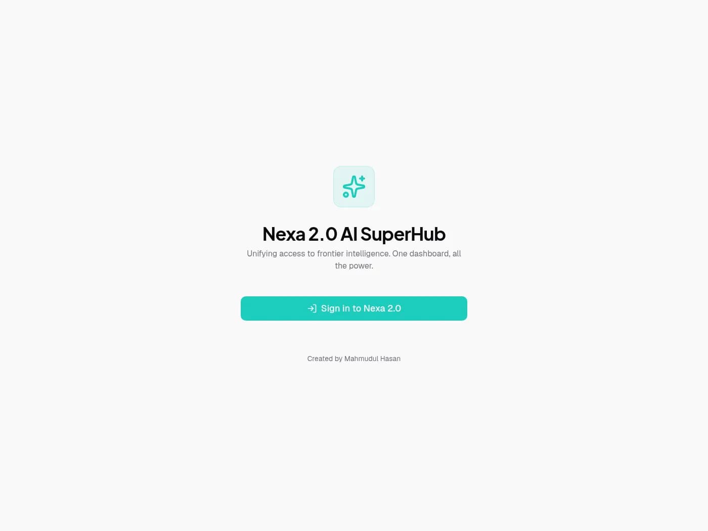 Nexa 2.0 AI SuperHub