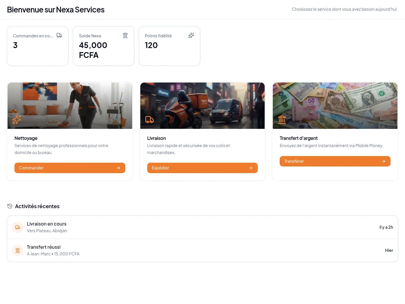 Nexa Services Portal