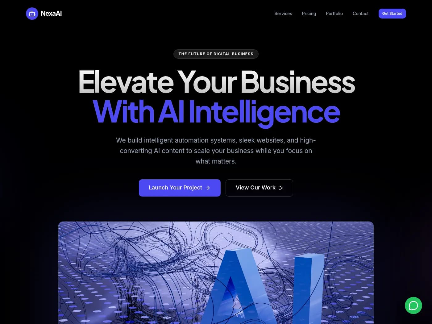 NexaAI Agency Site