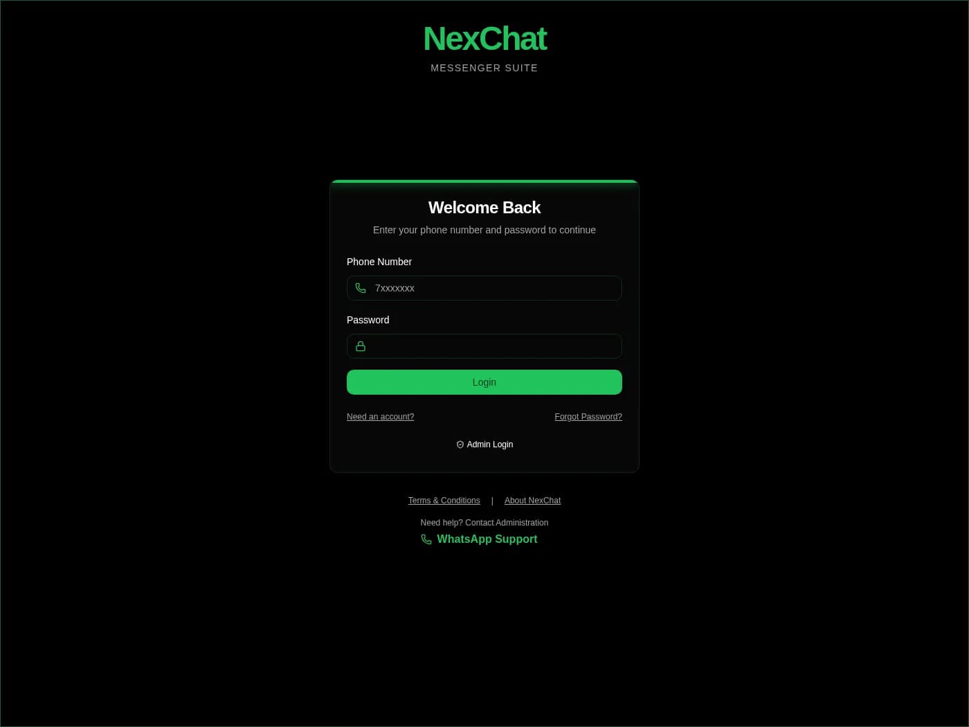 NexChat Messenger Suite
