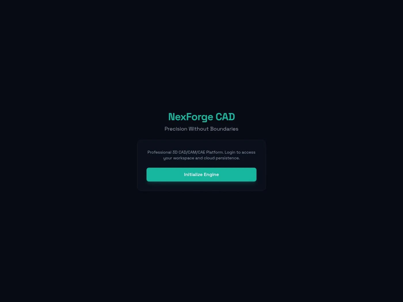 NexForge CAD MVP