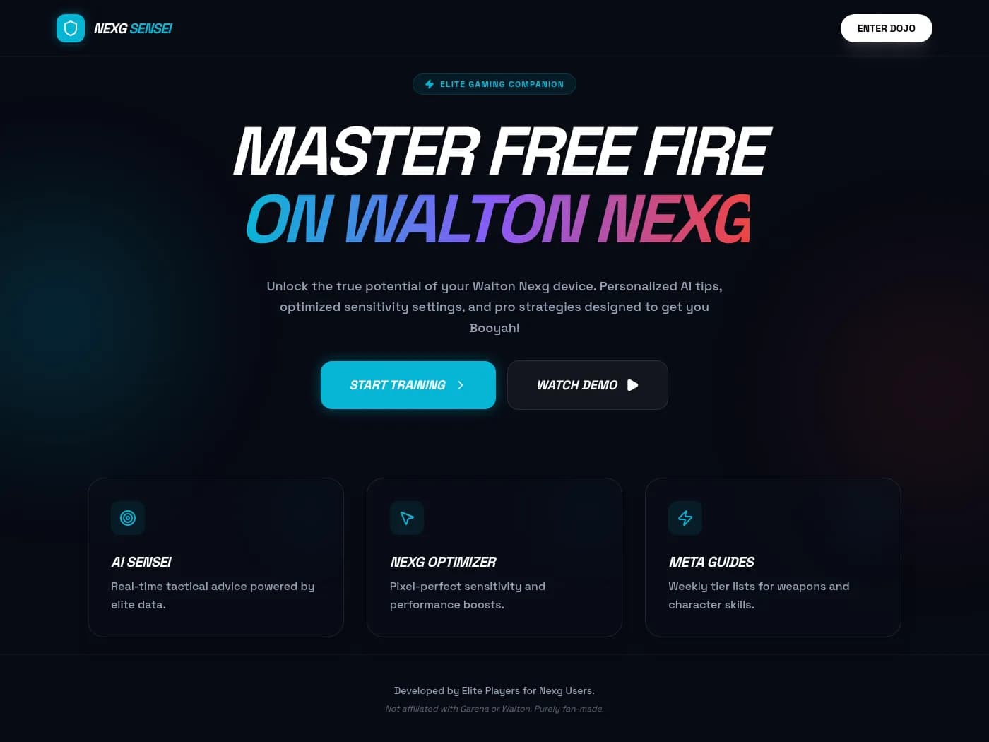 Walton Nexg Game Sensei